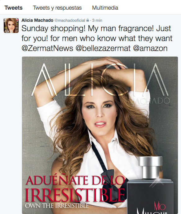 Alicia Machado Moves On: Launches Male Fragrance, Develops Extra Limbs ...