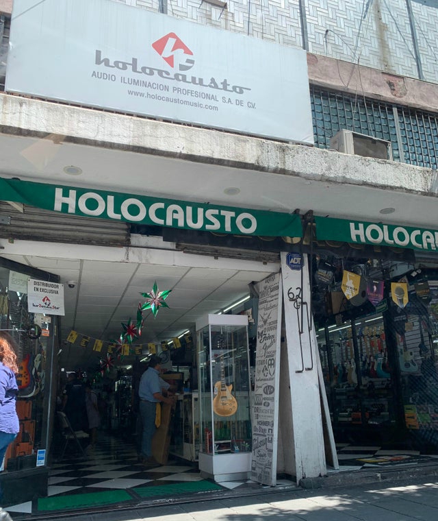 Owners of this Music Shop in Mexico Could Use a Crash Course in History ...